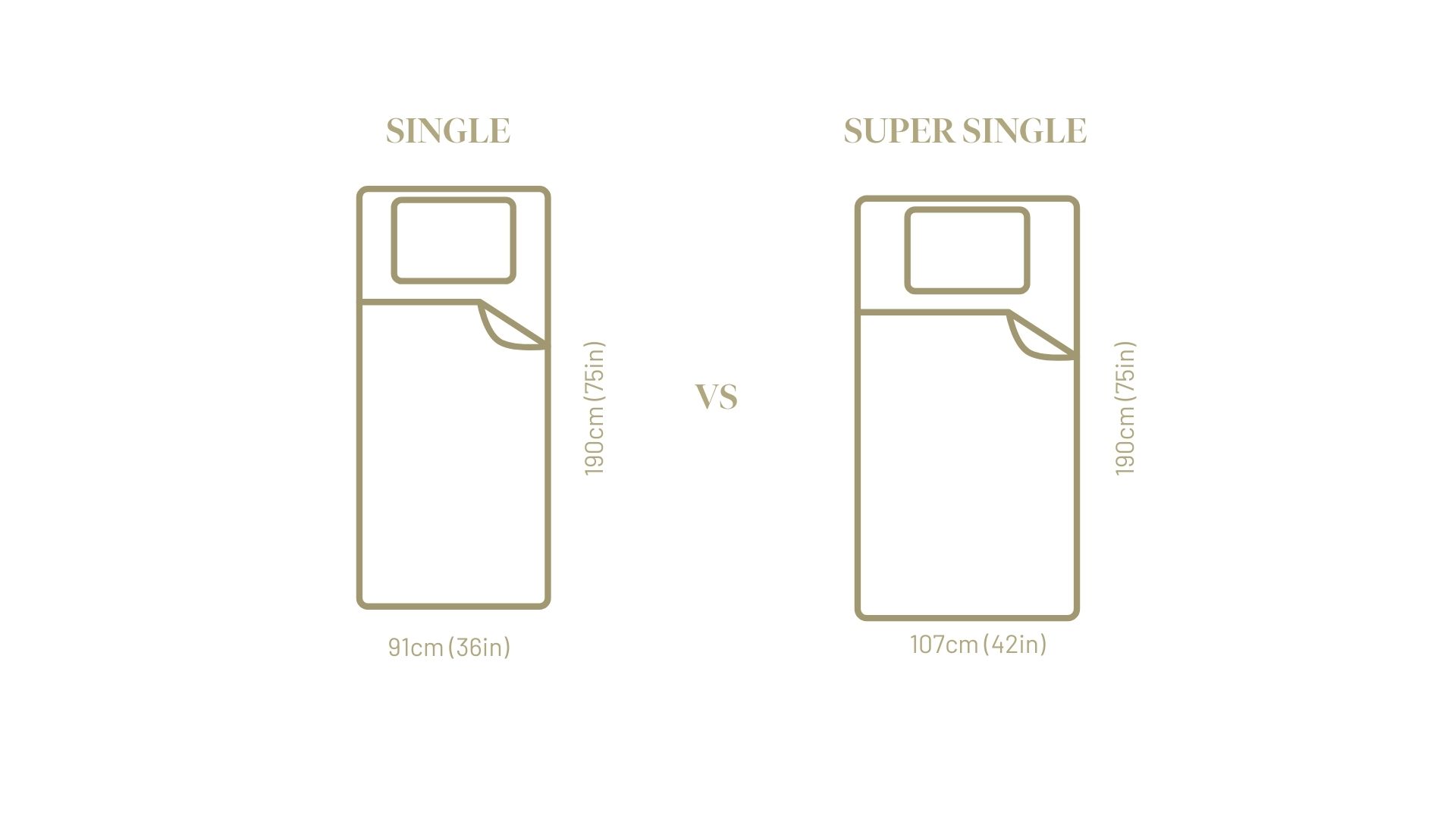 What bed size should I choose? | Sealy Singapore